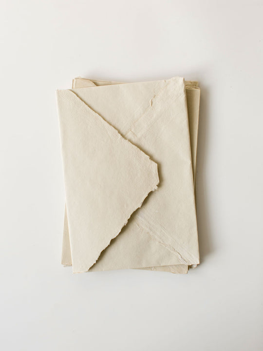 Handmade Paper in Wheat – Idyll